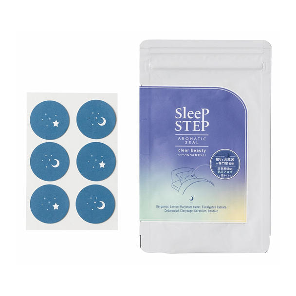 フレーバーライフ SLEEPSTEP アロマティックシール クリアビューティー 18枚入りの卸・通販 | アイラッシュガレージ